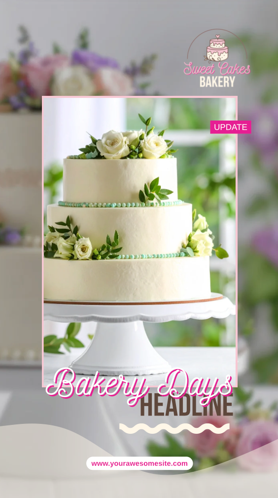 Sweet Cakes Canva Branding Kit - Butter and Sage Market