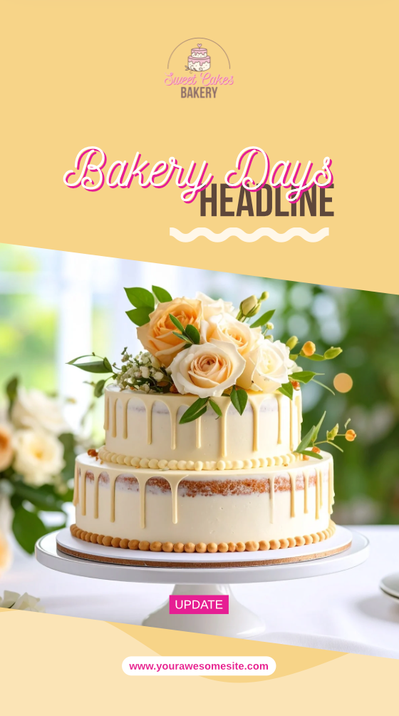 Sweet Cakes Canva Branding Kit - Butter and Sage Market