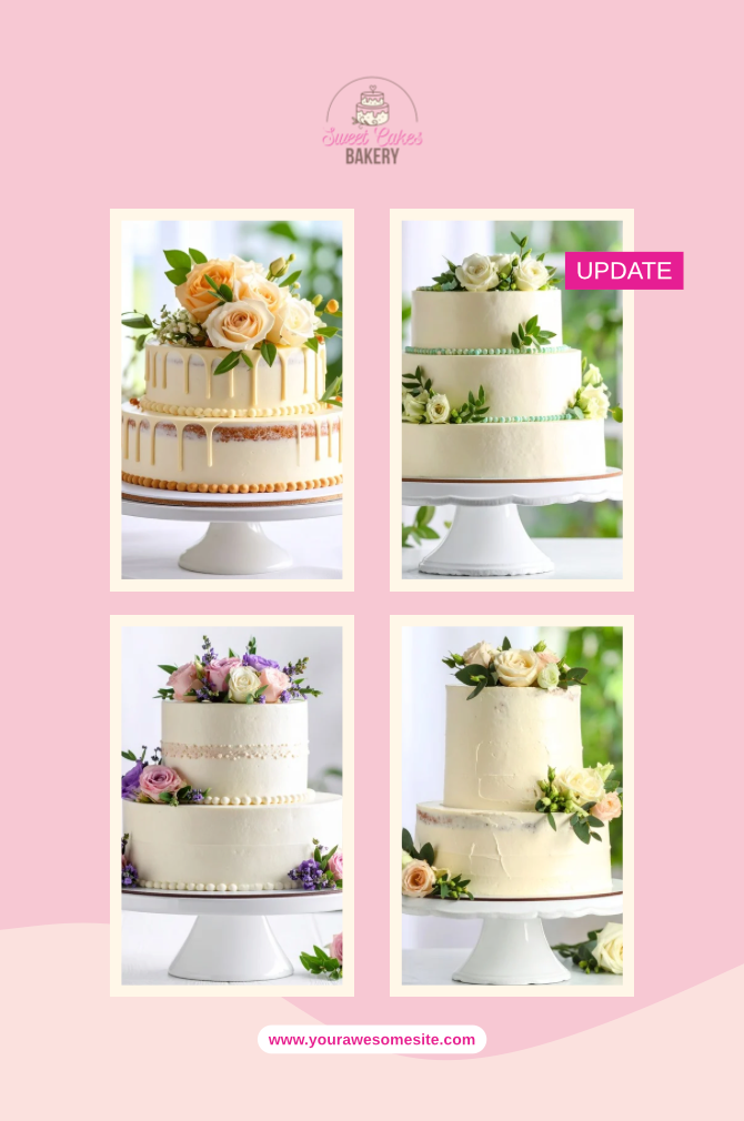 Sweet Cakes Canva Branding Kit - Butter and Sage Market